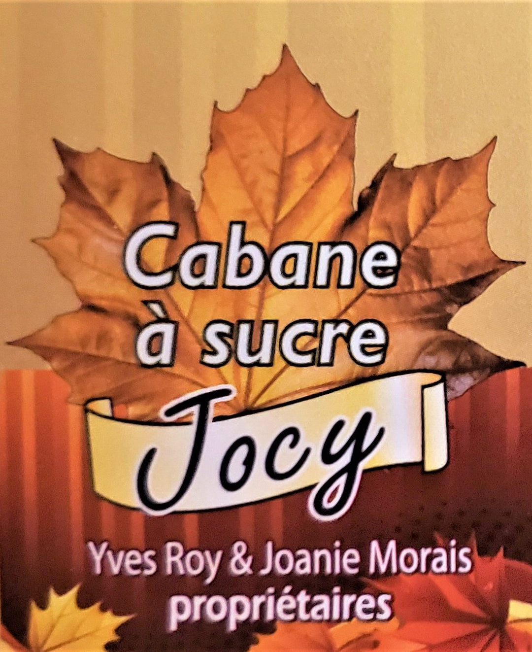 Notre histoire – Cabane à sucre Jocy